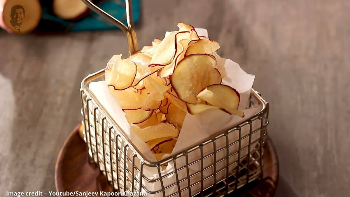 શક્કરિયા ની વેફર બનાવવાની રીત | shakkariya ni vefar banavani rit