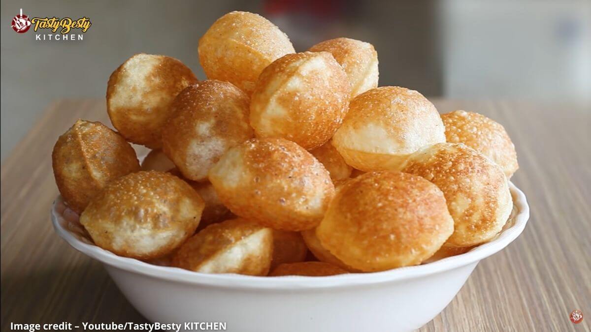 પકોડી બનાવવાની રીત | pakodi banavani rit | પાણીપુરી ની પુરી બનાવવાની રીત