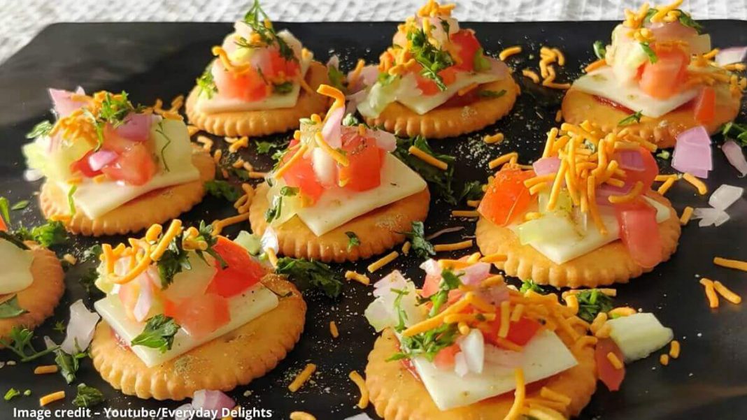 મોનેકો બિસ્કીટ ચાર્ટ બનાવવાની રીત | monaco biscuit chaat banavani rit