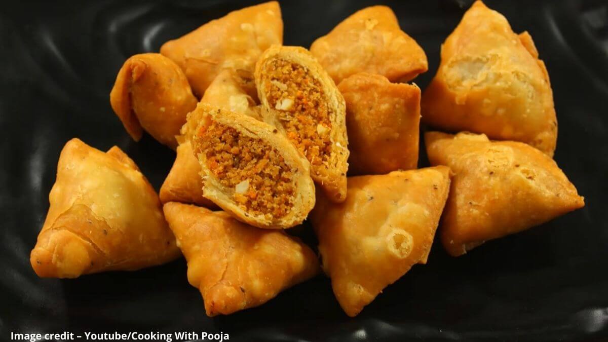 મીની ડ્રાય સમોસા બનાવવાની રીત | mini dry samosa banavani rit | mini dry ...