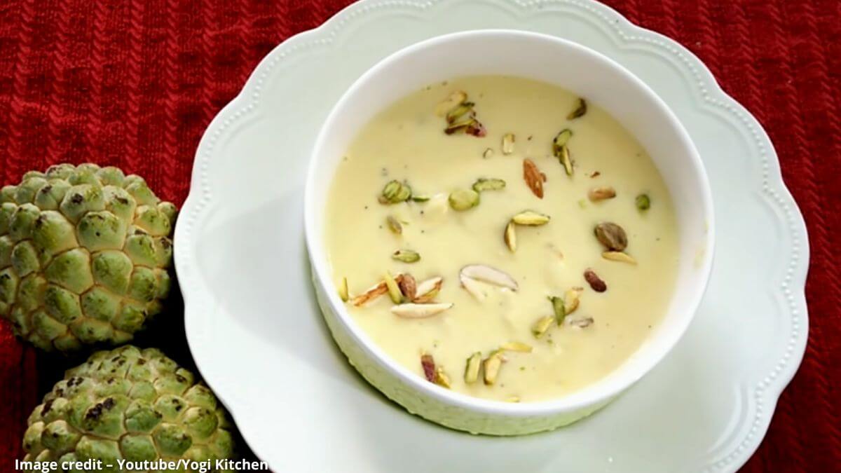 સીતાફળ રબડી બનાવવાની રીત | sitafal rabdi banavani rit | sitafal rabdi ...