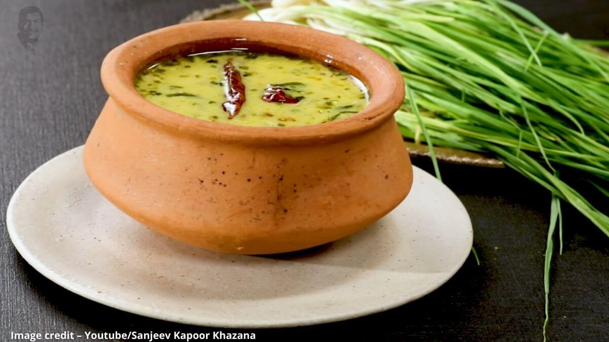 લસૂની બાજરા કઢી બનાવવાની રીત | Lasuni bajra kadhi banavani rit | Lasuni ...