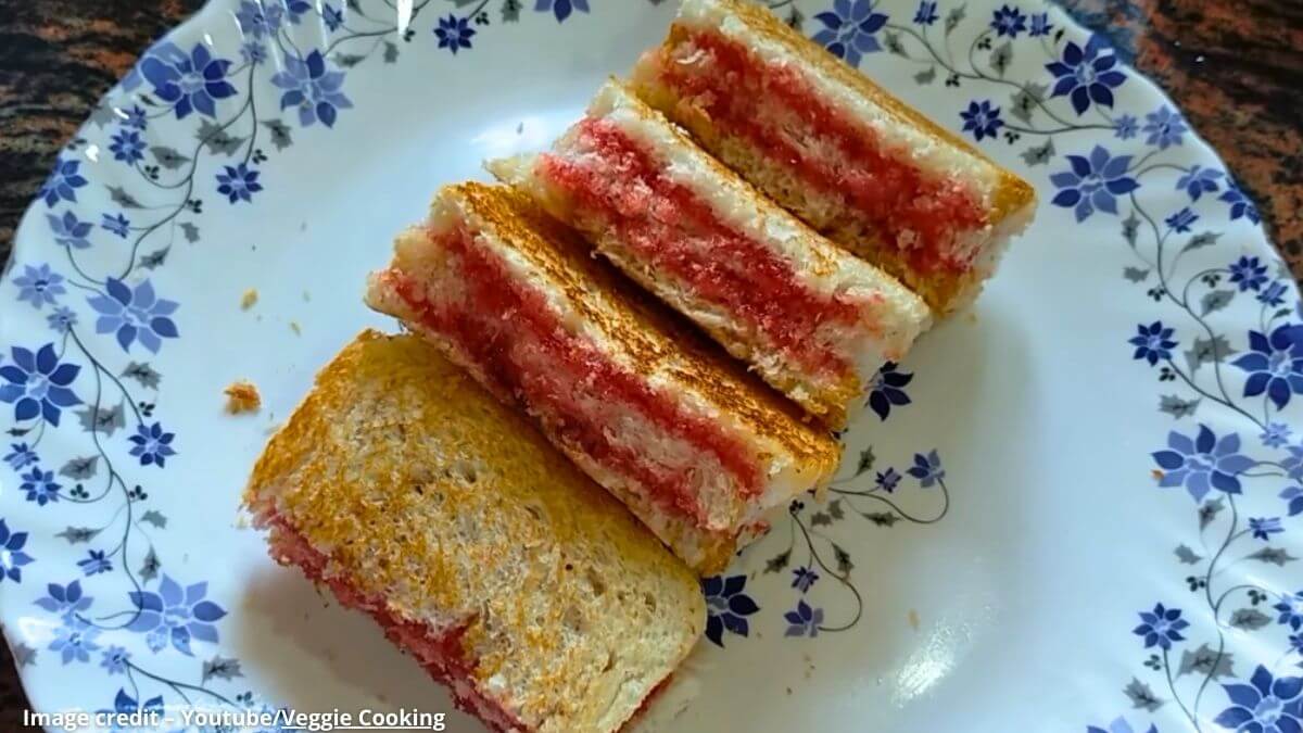 શેકેલ બ્રેડ બટર જામ બનાવવાની રીત | Shekel bread batar jam banavani rit ...