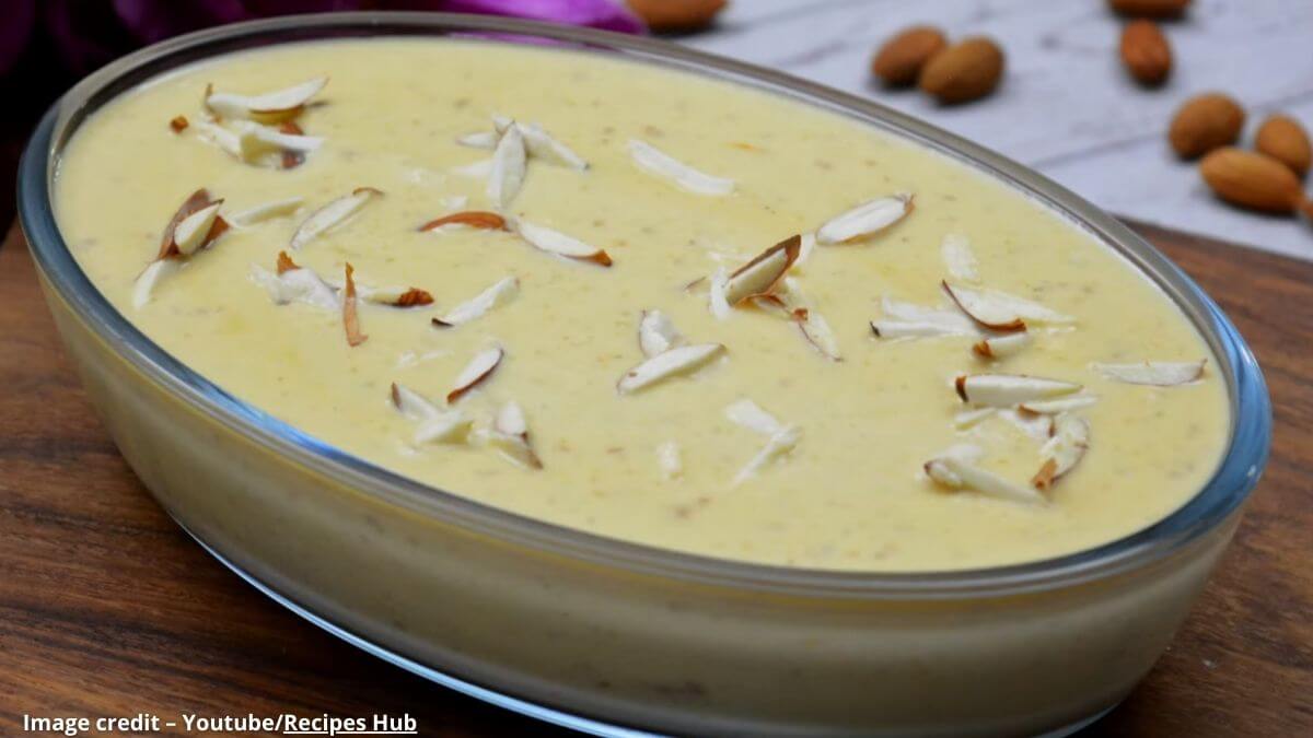 બદામ ની ખીર બનાવવાની રીત | Badam ni kheer banavani rit - Narad Mooni