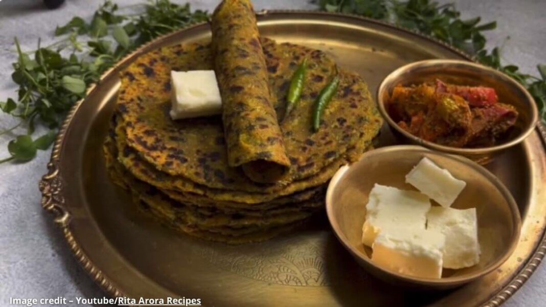 આલુ મેથીના પરોઠા બનાવવાની રીત | Aloo methi na protha banavani rit ...